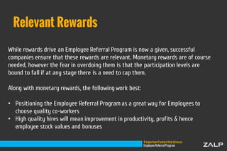 4 important factors that drive an employee referral program zalp | PPT