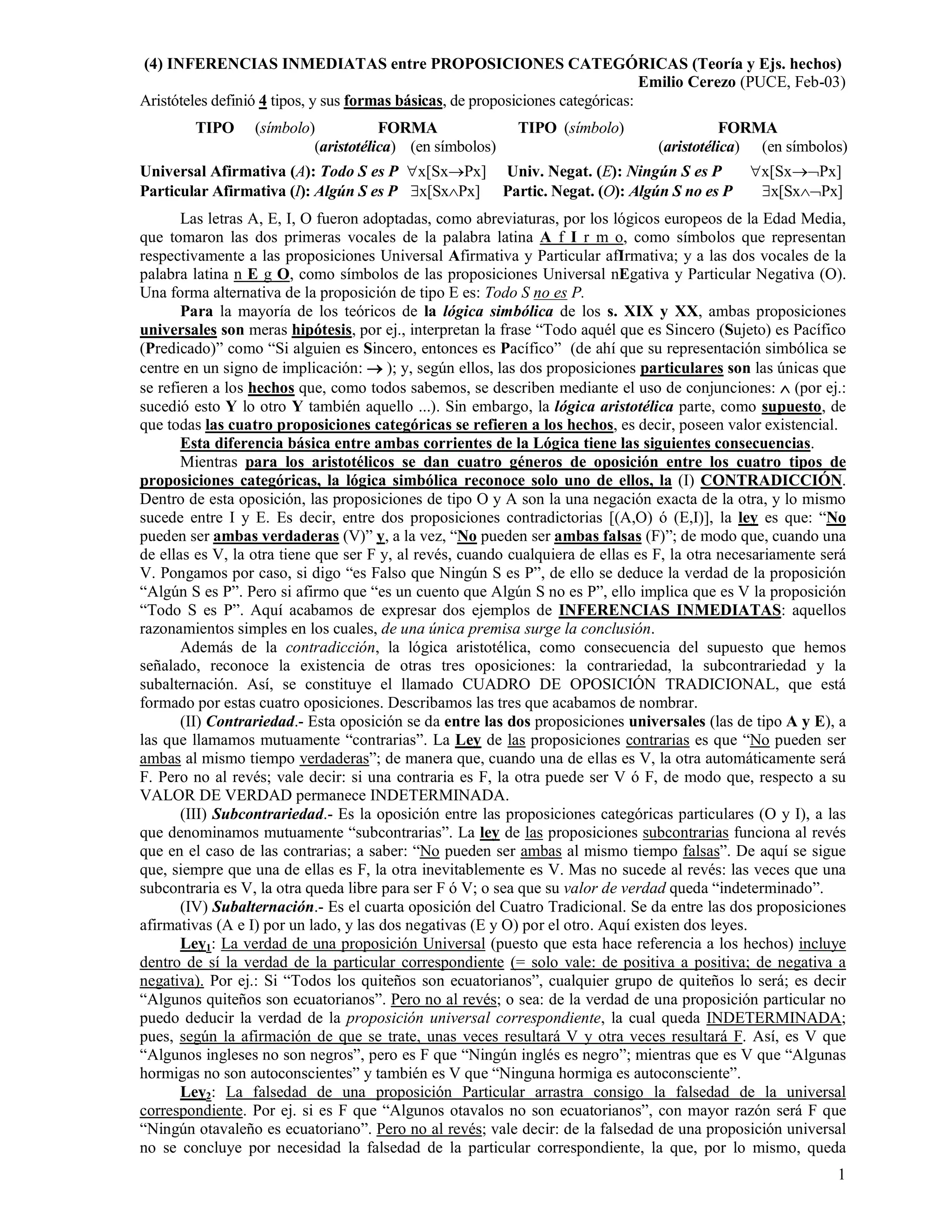 4 inferencias inmediatas | PDF