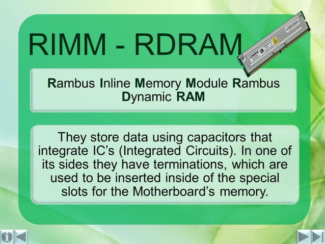 Computing Memories | PPT | Data Storage and Warehousing | Computing