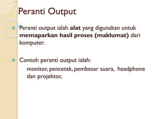 4 input output storan | PPTX