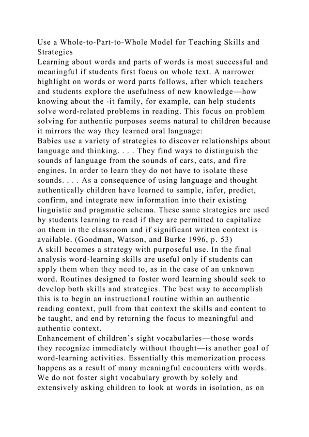 4 Instructional Routines for Word Study and FluencyThroughout th.docx