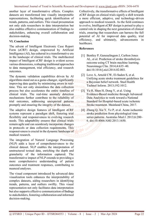 Intelligent eCRF Design Improving Data Quality with AI | PDF | Computer Software and ...
