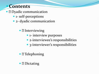4 Interpersonal Communications skills in communication | PPTX