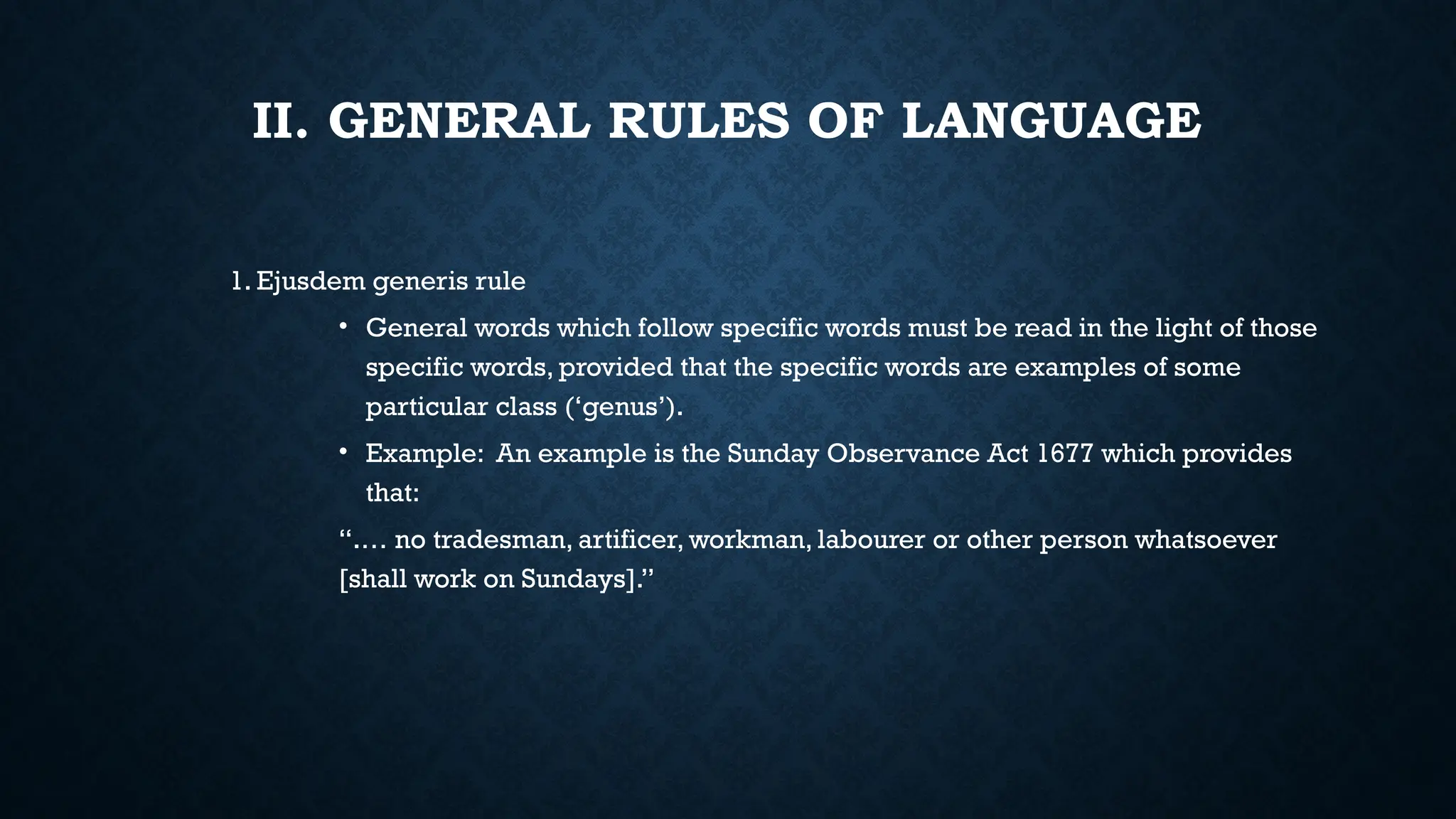 4 Interpretation and it's rules in law.. | PPT