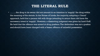 4 Interpretation and it's rules in law.. | PPT