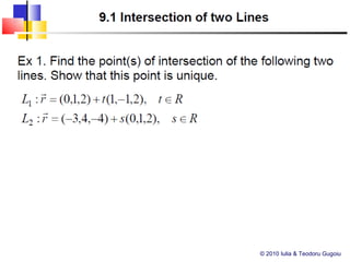 4 intersection of_two_lines | PPT