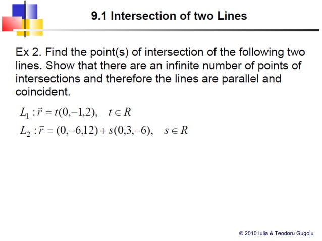 4 intersection of_two_lines | PPT | Business | Business and Finance