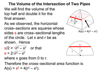 4 intersection of two pipes | PPT