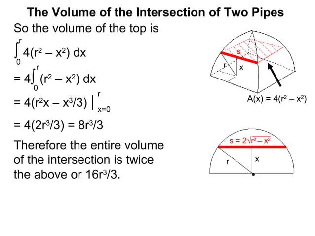 4 intersection of two pipes | PPT