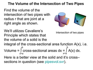 4 intersection of two pipes | PPT