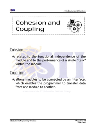 4 introduction to programming structure | PDF