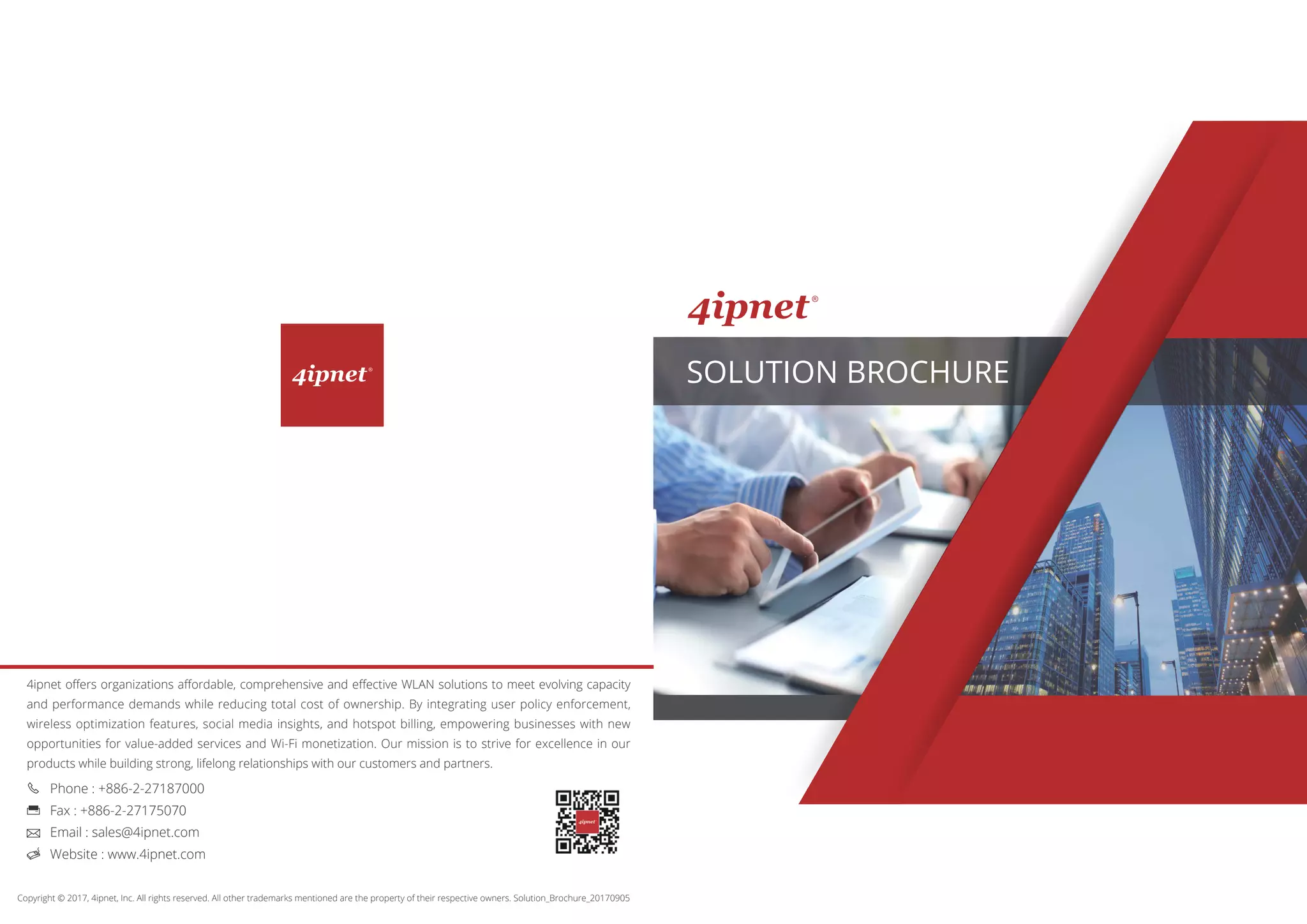 4ipnet Solution Brochure | PPT