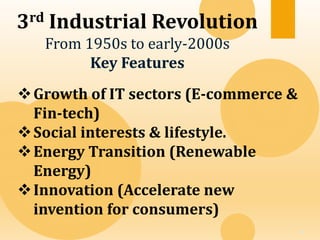 4th Industrial Revolution, Transition Period and Sectors | PDF