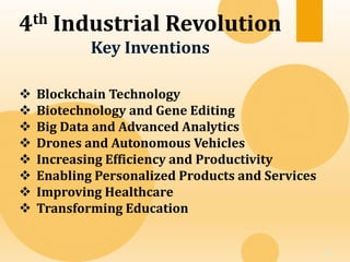 4th Industrial Revolution, Transition Period and Sectors | PDF