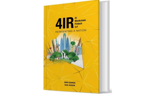4IR AI Blockchain Fintech IoT book presentation by Dinis Guarda | PPT