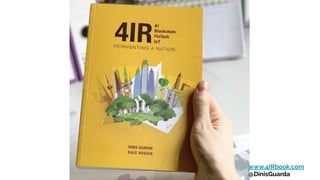 4IR AI Blockchain Fintech IoT book presentation by Dinis Guarda | PDF