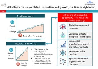 Converting 4IR to real value-add in Digital Platform environment | PPT