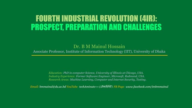 4IR Prospects, Preparation and Challenges.pdf | Internet | Computing