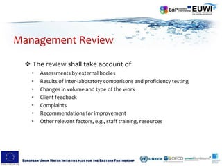 The ISO 17025 standard: principles and management requirements | PDF
