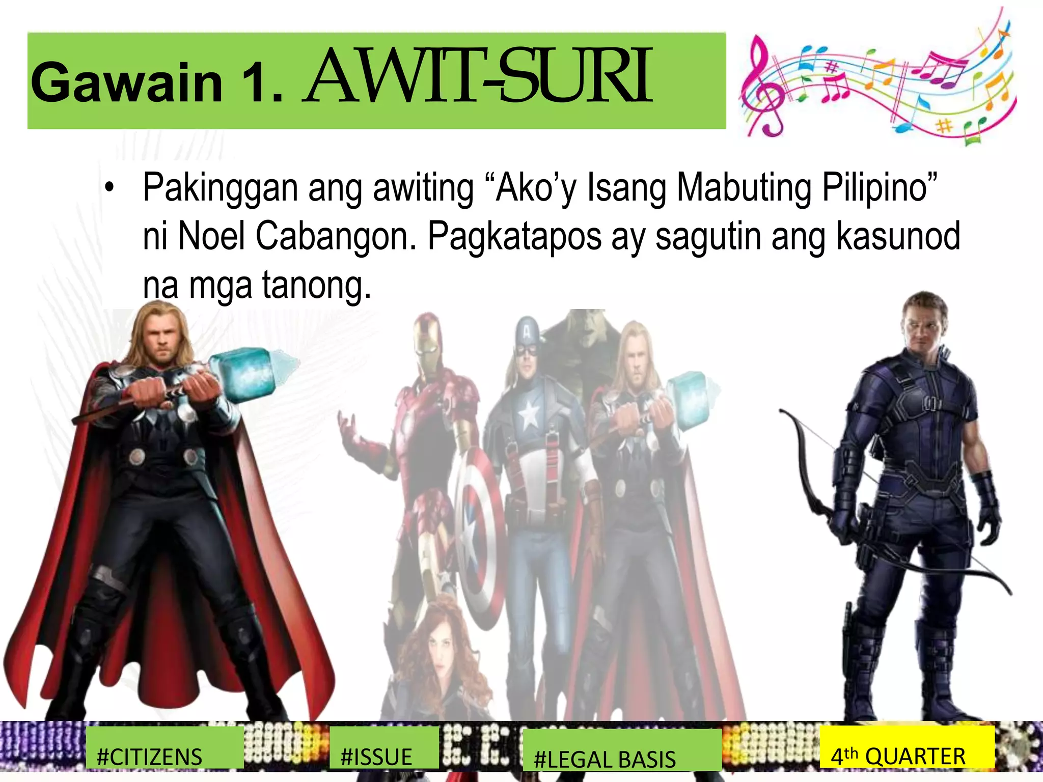 Isyu at hamon ng pagkamamamayan G-10 | PPTX