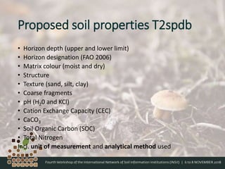 ITEM 3. GloSIS – T1 and T2 Soil Profile Database Technical ...
