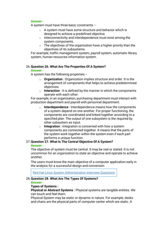 4 IT Interview Question.pdf | Operating Systems | Computer Software and ...