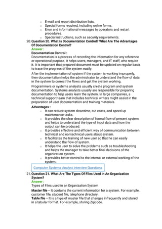 4 IT Interview Question.pdf | Operating Systems | Computer Software and Applications