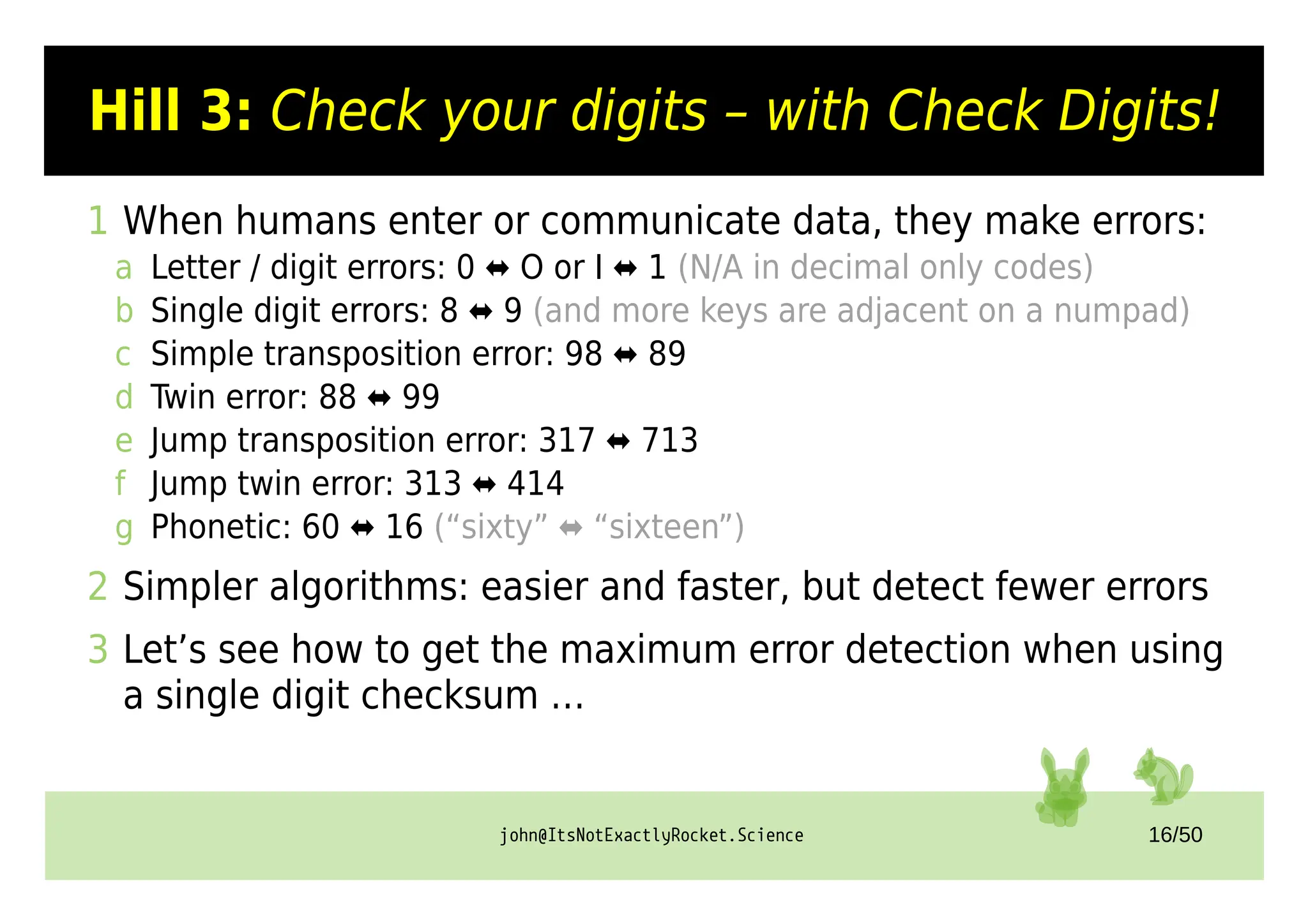 Part Numbering and ID codes: general considerations and check digits | PDF