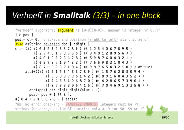 Part Numbering and ID codes: general considerations and check digits | PDF