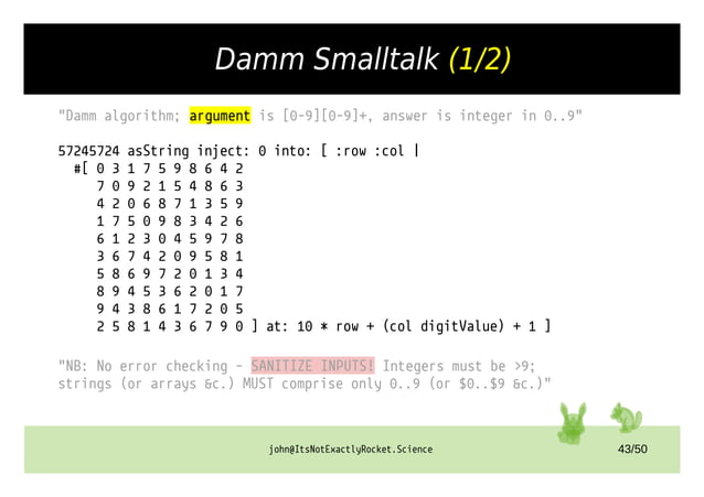 Part Numbering and ID codes: general considerations and check digits | PDF