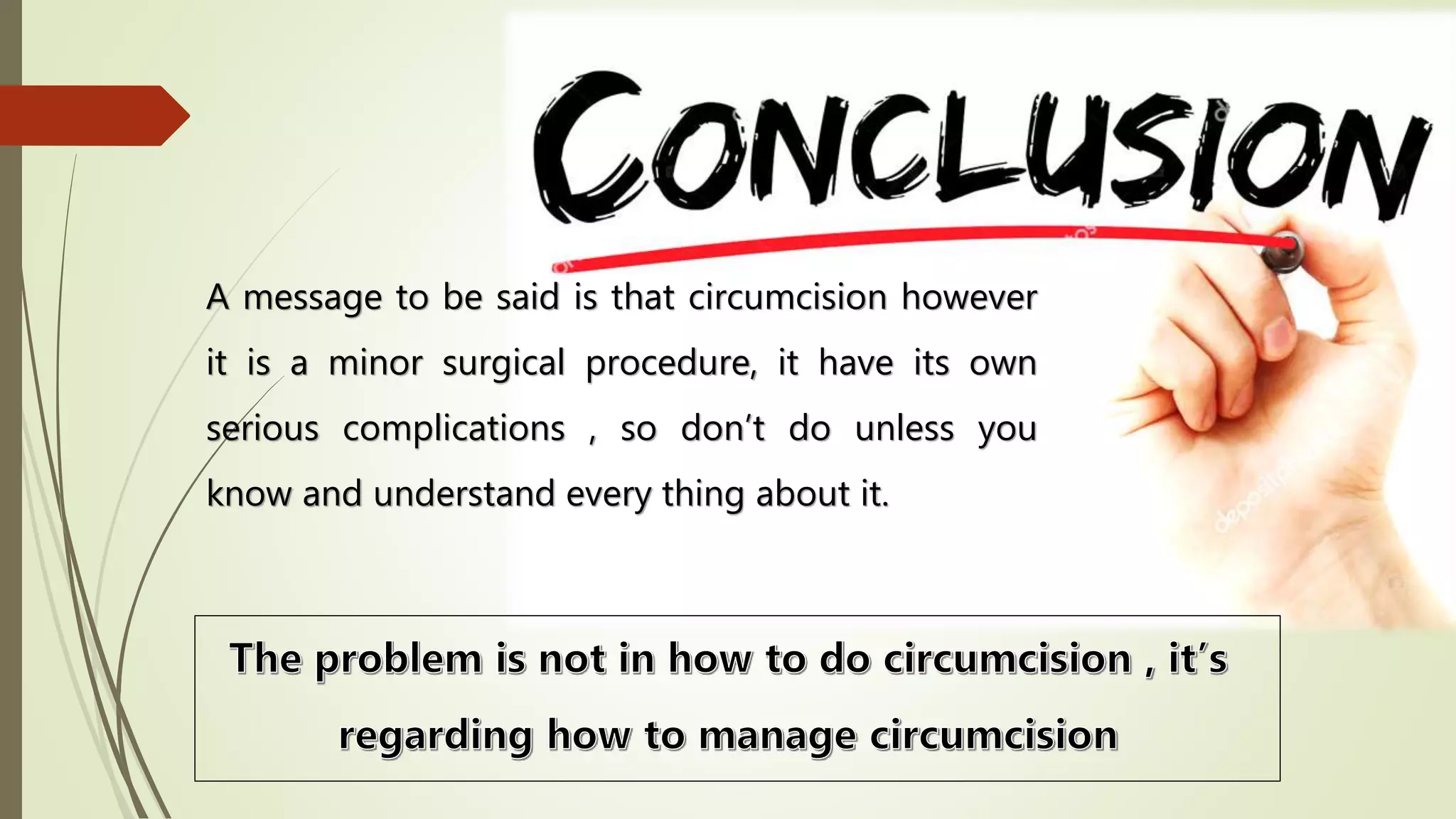 Pediatric Circumcision lecture | PPTX