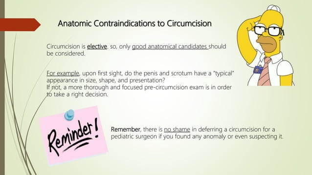 Pediatric Circumcision lecture | PPTX