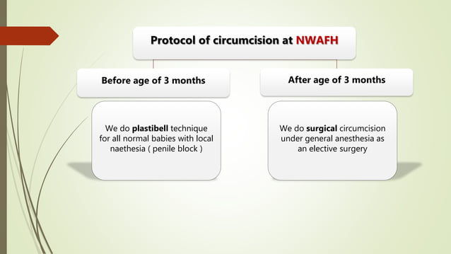 Pediatric Circumcision lecture | PPTX