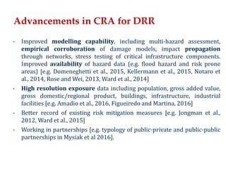 Risk assessment across DRR and CCA communities: opportunities and gaps ...