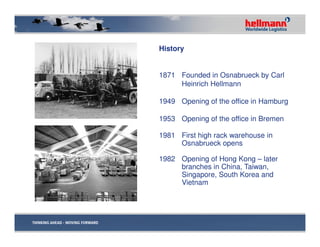 Juergen Burger, Hellmann Worldwide Logistics on 'Data Management ...