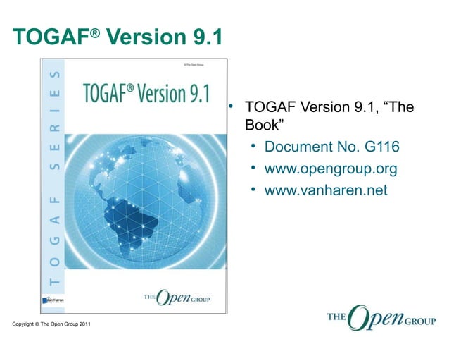 Togaf Version 9.1 Introduction Overview | PPT