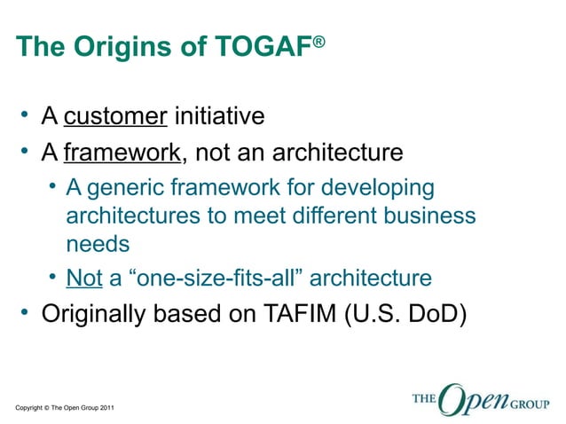 Togaf Version 9.1 Introduction Overview | PPT