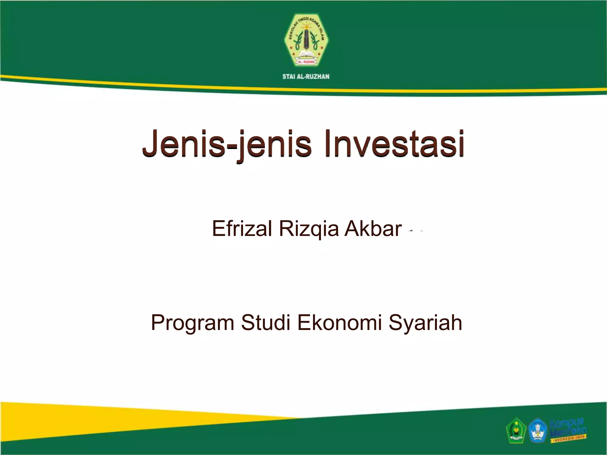 (4) Jenis-jenis Investasi.ppt