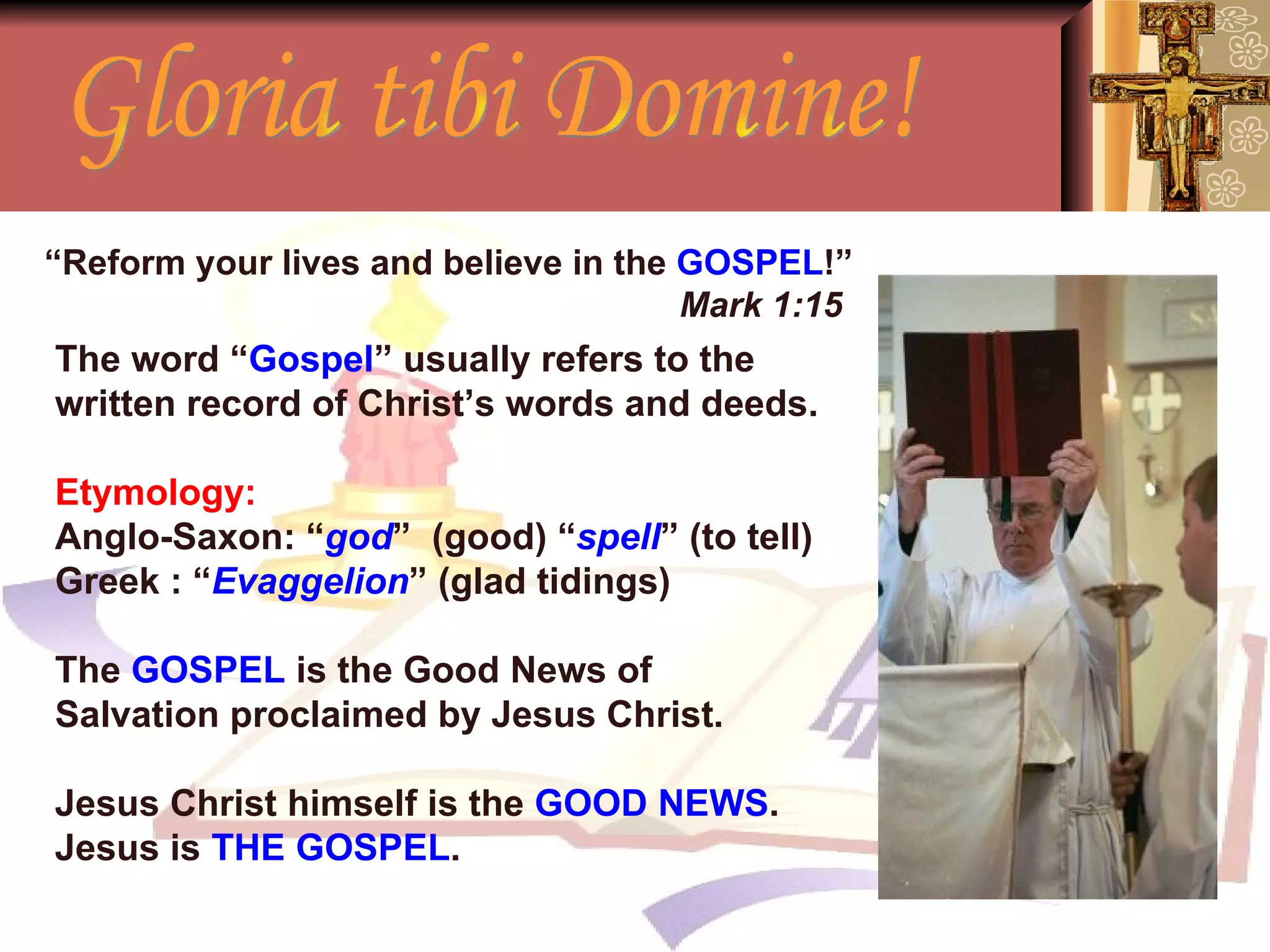 4 jesus good news | PPT