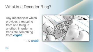 Enabling the Cisco Decoder Ring | PPT