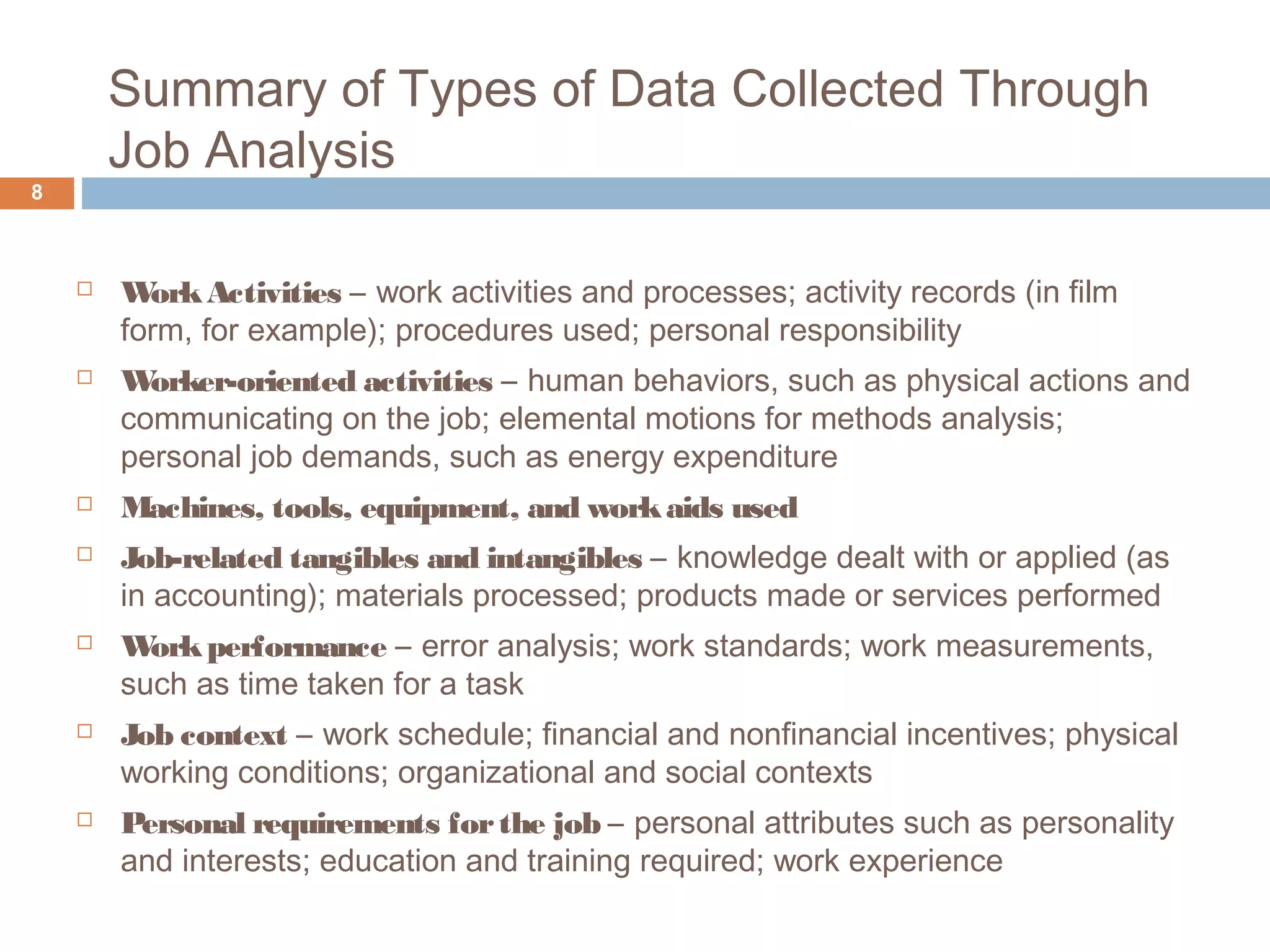 Job analysis HRP | PPT