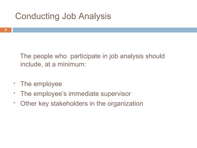 Job analysis HRP | PPT