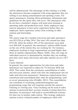 4Job DescriptionThe different roles of a radio and TV announ.docx