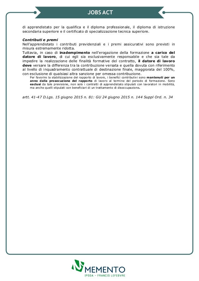 Contratto Di Apprendistato