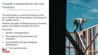 Transitioning out and transitioning in: just energy transitions | PPT