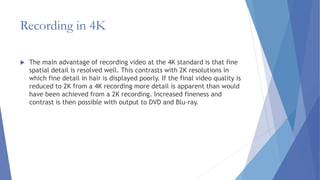 4 k Display Technology | PPTX