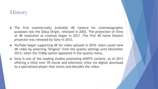 4 k Display Technology | PPTX