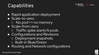 4K–Kubernetes with Knative, Kafka and Kamel | PPT
