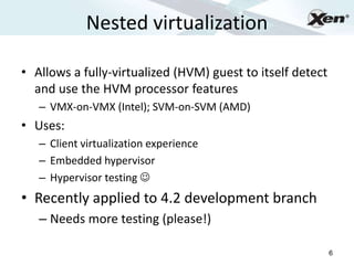 Xen Hypervisor Update 2011 | PPT