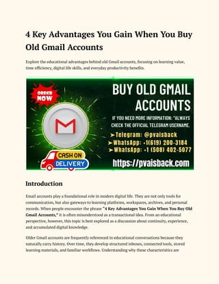 4 Key Advantages You Gain When You Buy Old Gmail Accounts in 2026.pdf